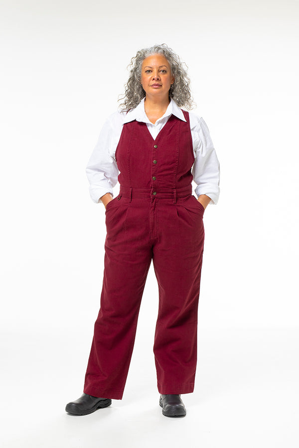 Roper Suit - Burgundy – SÜK Workwear