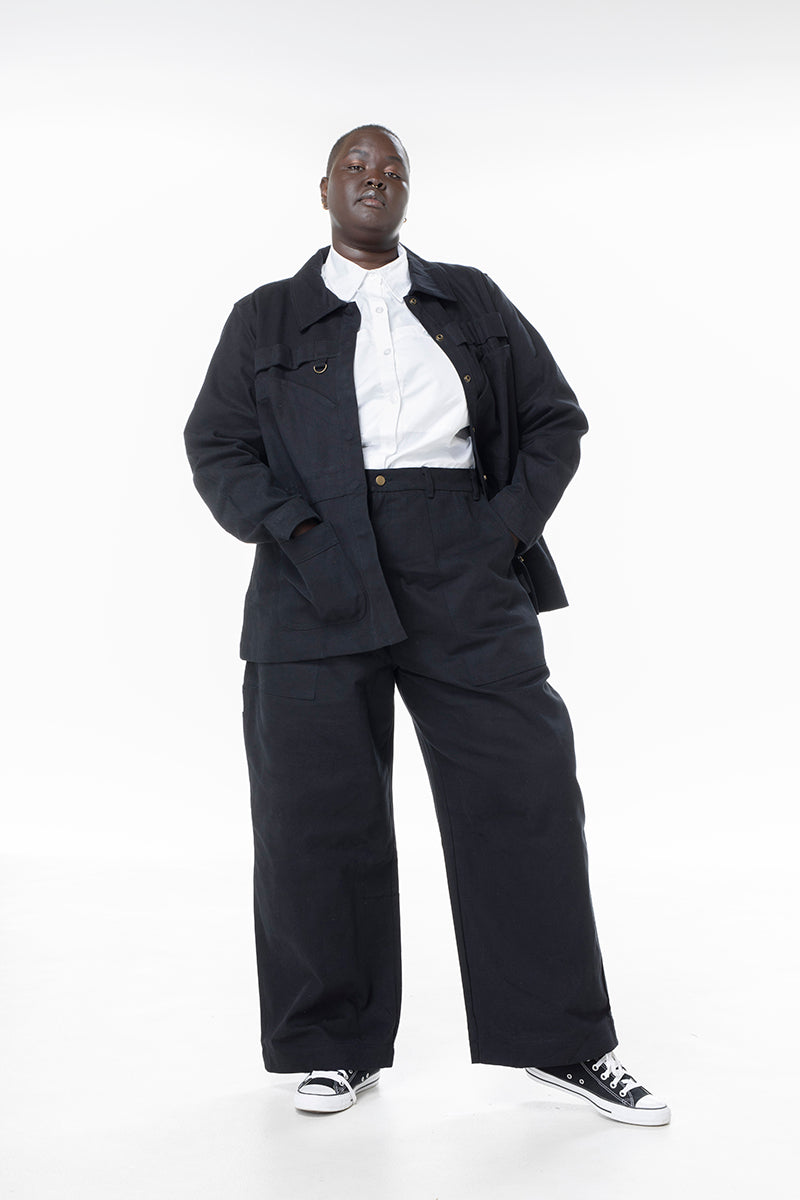 Canvas Bullant Jacket - Black – SÜK Workwear