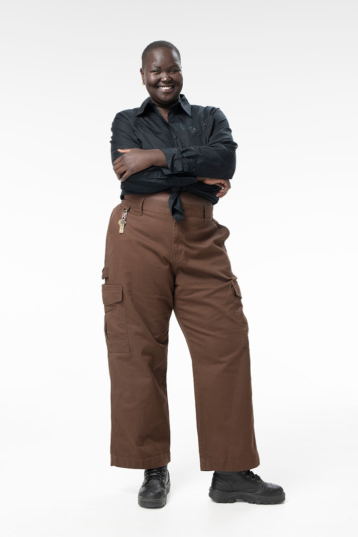 Mid Rise Cargo Pants - Umber – SÜK Workwear